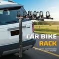 golytefs 4-Bike Hitch Mount Rack Foldable Bicycle Car Rack for Cars Trucks Suvs Minivans ...