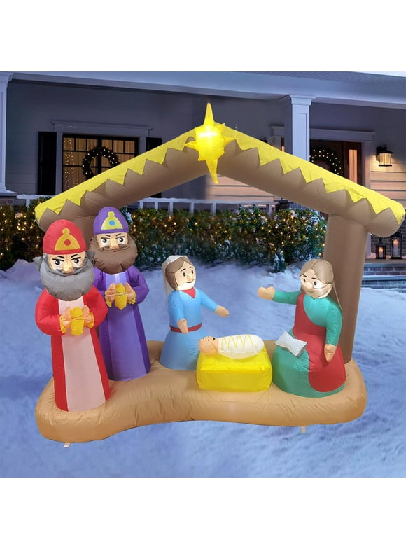 Nativity Inflatables in Nativity Scenes - Walmart.com