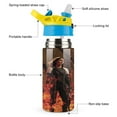 Hunger Movie Game Water Bottle with Straw Lid Vacuum Insulated ...