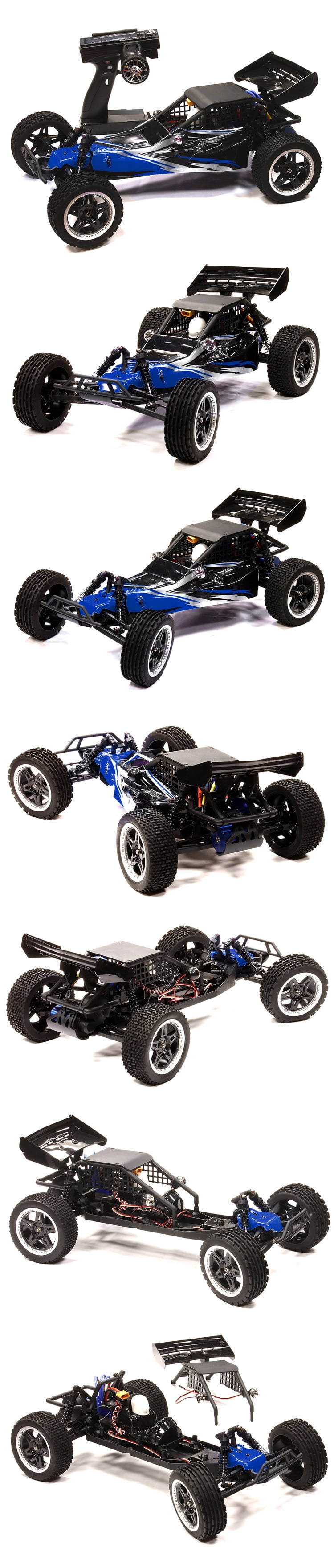 Integy RC Toy Model Hop-ups C24614BLUE i10BAJA High Performance ...