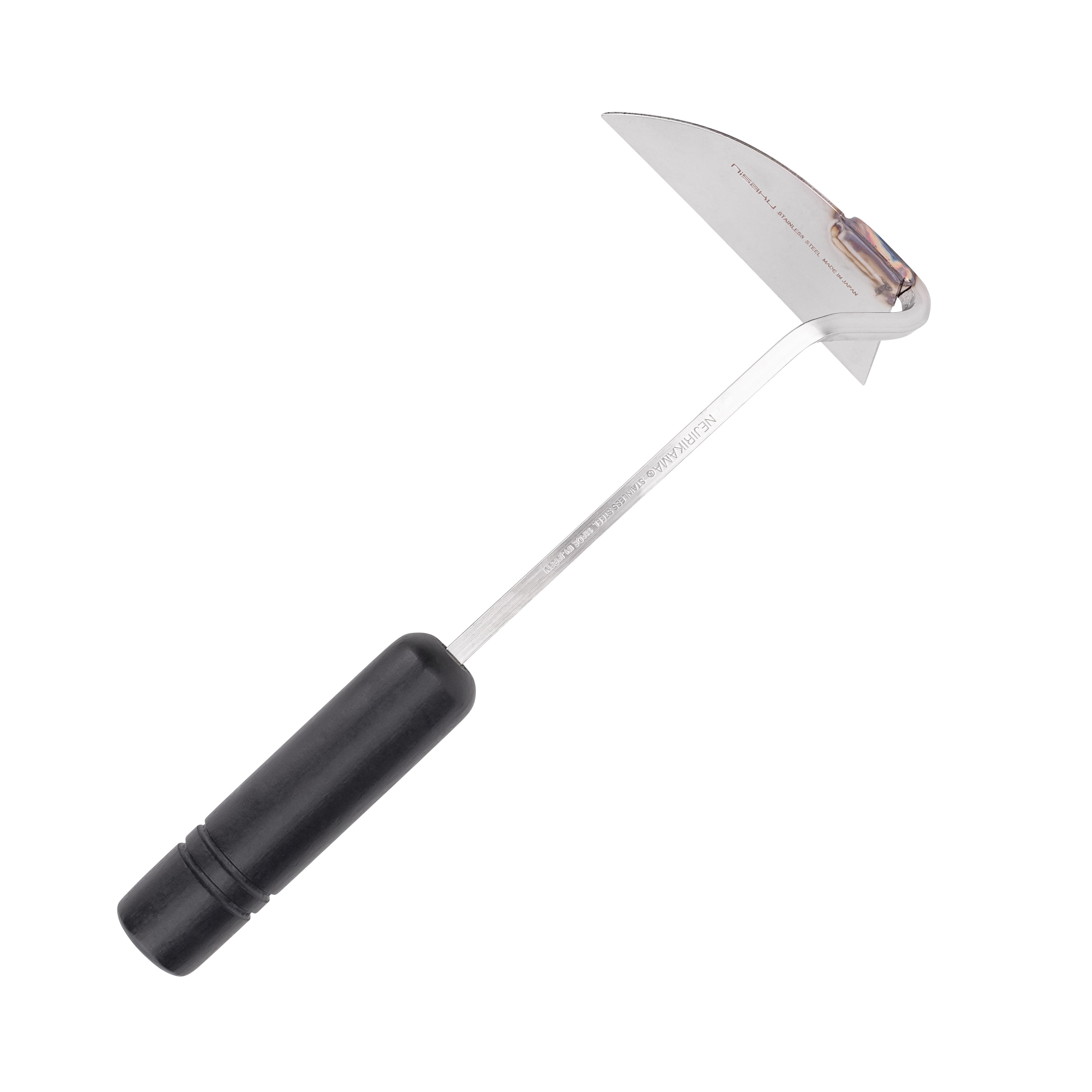 Nisaku Original Japanese Stainless Steel Sickle Hoe, 4-inch Blade ...