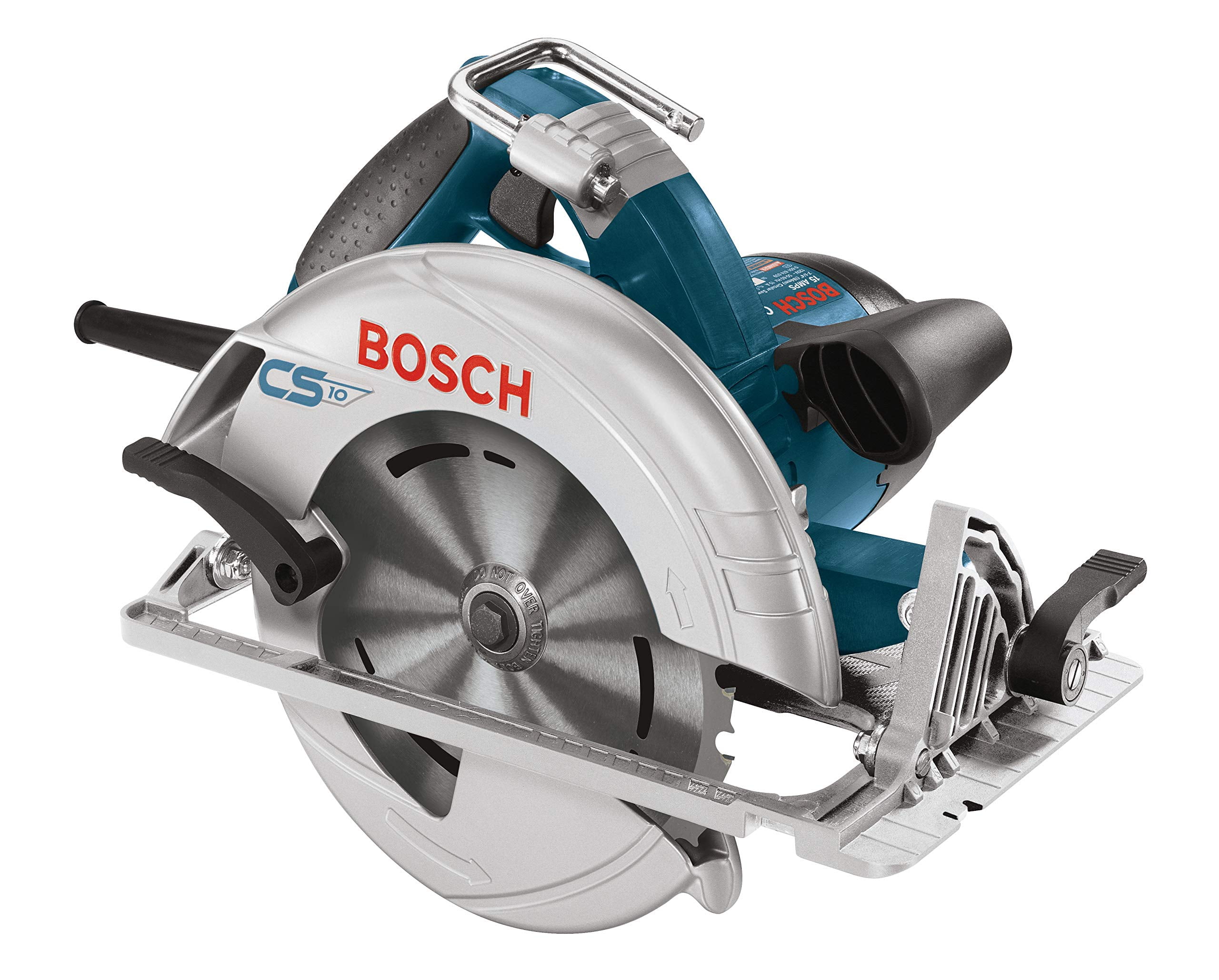 Sierra circular BOSCH CS10 15A, 120 V, 56°, bisel, hoja de 7-1/4 ...