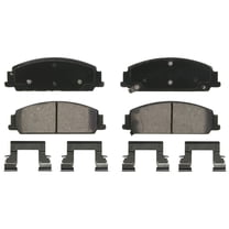 Wagner QuickStop ZD1697 Ceramic Disc Brake Pad Set Fits select: 2014 ...