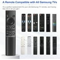 ANFCSMO Universal Remote, Replacement for Samsung Crystal UHD 4K HDR ...