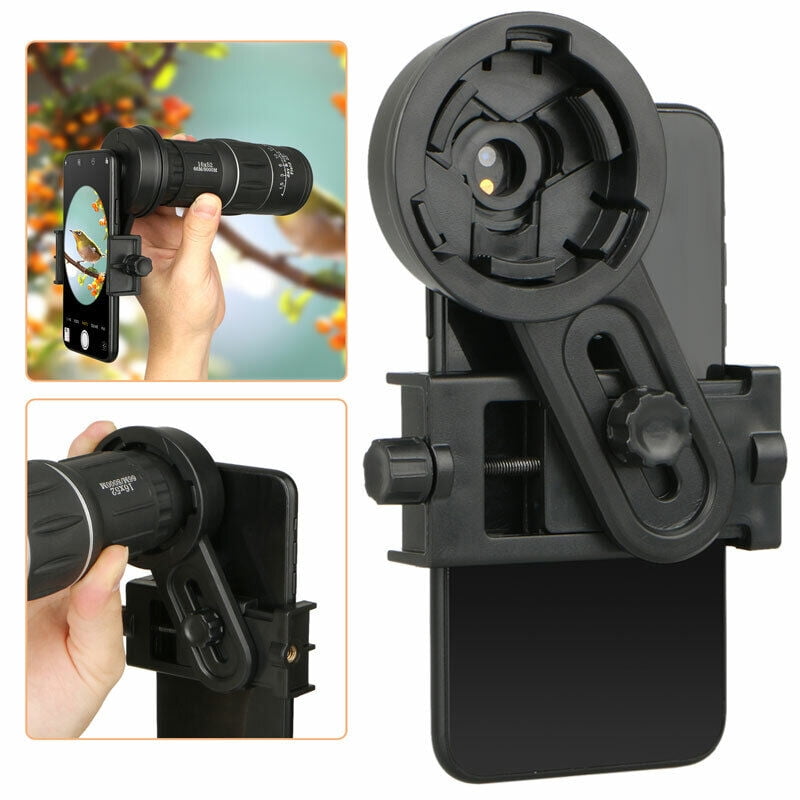 Universal Cell Phone Adapter Mount Binocular Monocular Spotting Scope ...