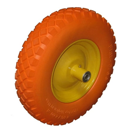 16" Flat Free Wheelbarrow Wheel and Tire | Walmart Canada