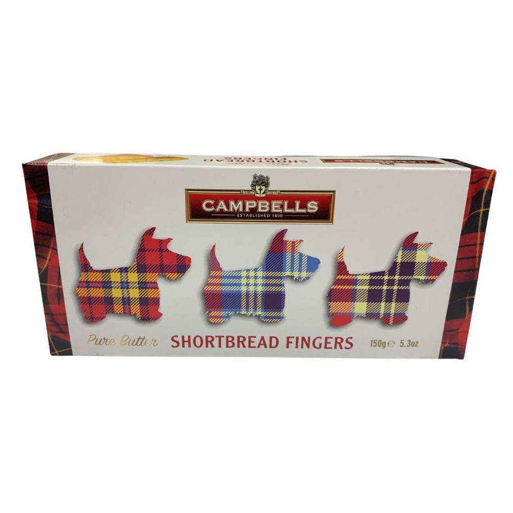 Campbells Shortbread Dog Carton 150g - Walmart.com