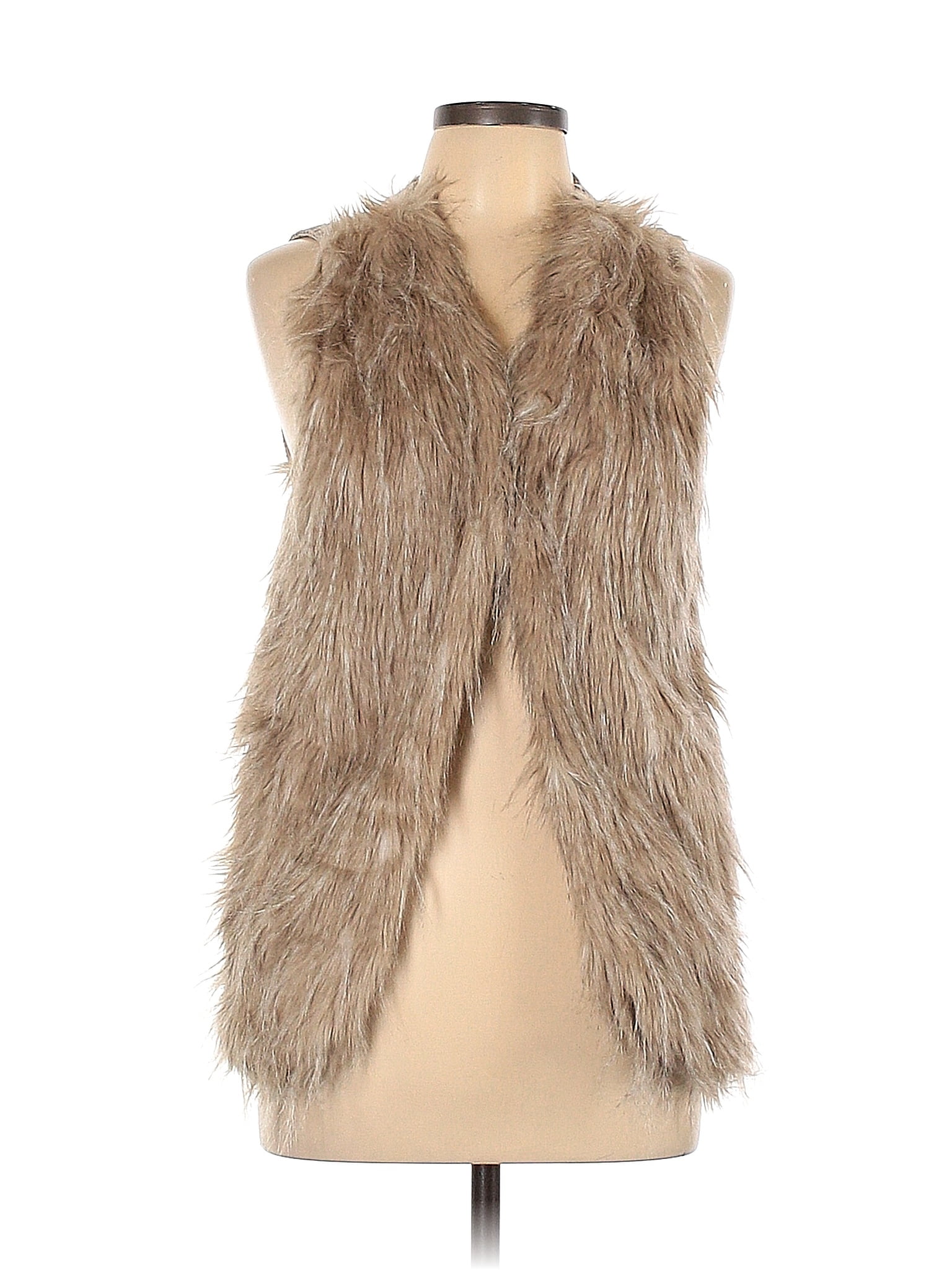 Sebby Collection Faux Fur Vest | atelier-yuwa.ciao.jp