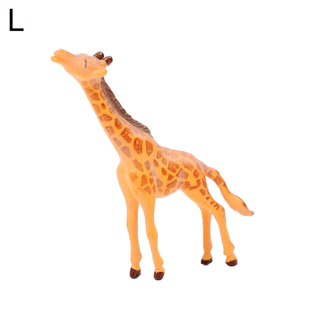 Farfi Mini Plastic Giraffe Animal Model DIY Garden Bonsai Miniature ...