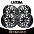 Ultra 254U Carnivore Gloss Black Milled Wheel Rim, 20" x 9" 6 x 135mm/6 ...