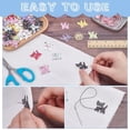 2 Bags 2-Hole Wood Buttons Cat Shape Mixed Color 24.5x24.5x2.5mm Hole ...