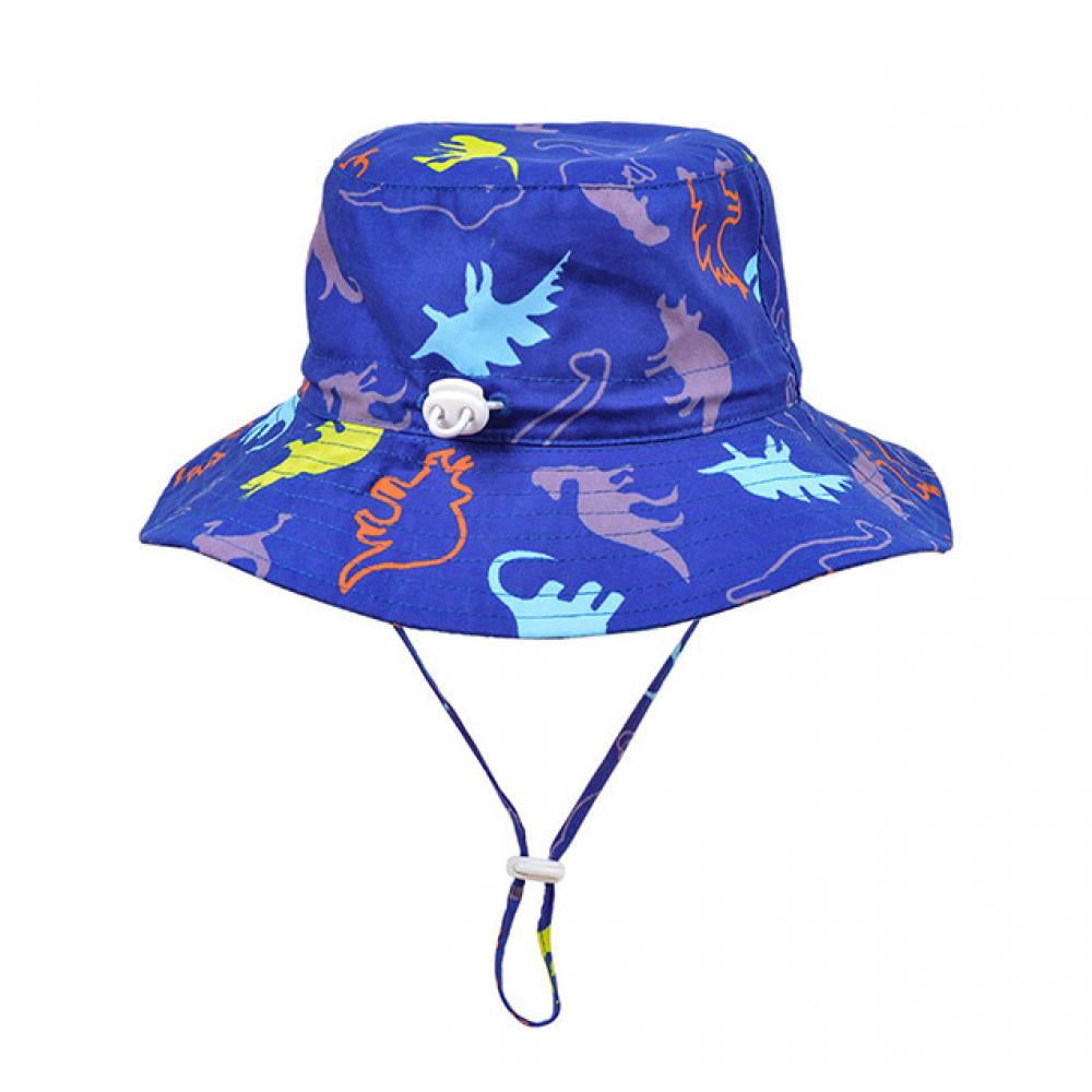 Infant Baby Girl Boy Beach Hats Toddler Kids Bucket Hat Adjustable Cap ...