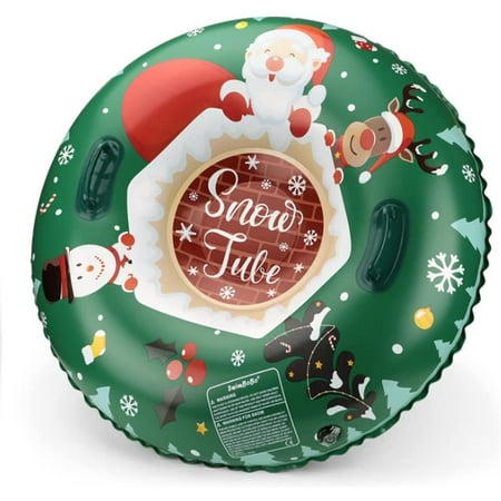 AIMTYD Snow Tube,Inflatable Snow Sled for Kids and Adults,Inflatable ...