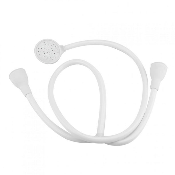 Double Tap Push On Bath Shower Stainless Steel Tub Sink Faucet ...