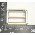 Fenggtonqii 1.25" Inner Length Golden Zinc Alloy Fillet Rectangle ...