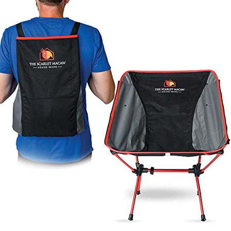 The Scarlet Macaw Camping Chair - Unique Lightweight Portable Chair ...
