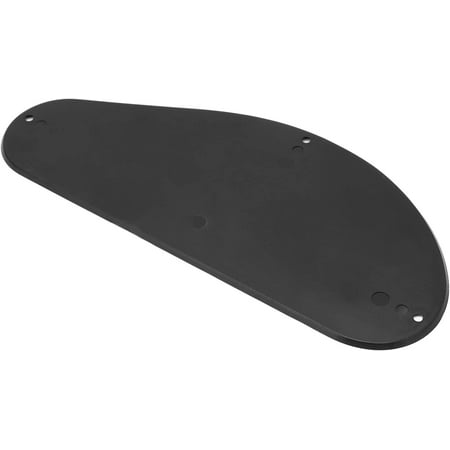 Guitar Back Plate,Plastic Black Electric Guitar Back Plate Cover for ...