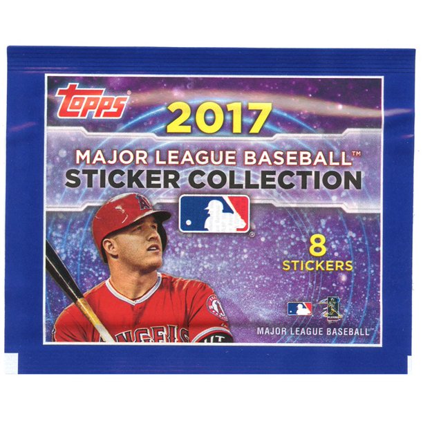 2017 MLB Sticker Collection Pack - Walmart.com