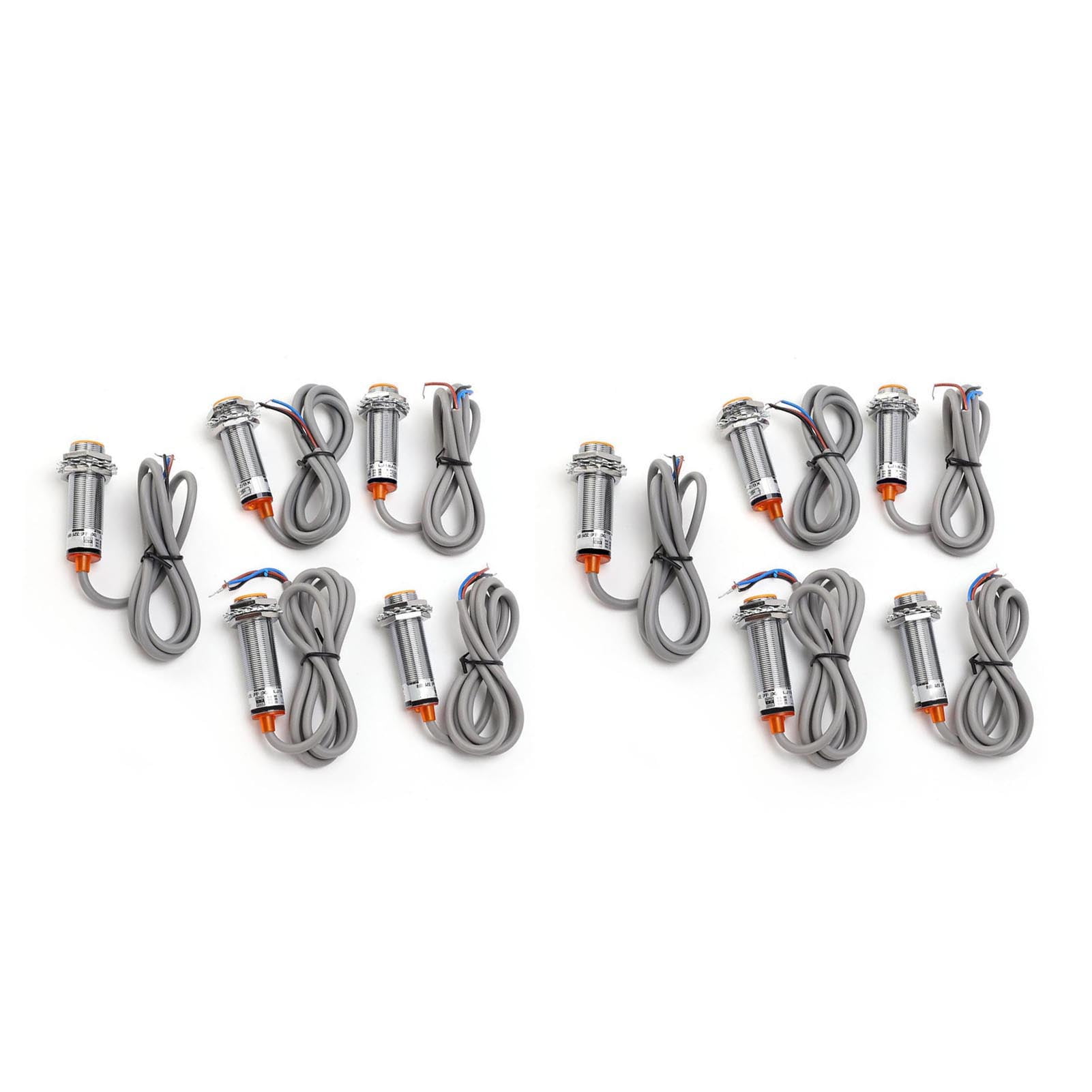 Sensor de límite, 10 piezas, interruptor inductivo de metal ...