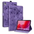 Funda para tablet TIPOYOROO para Lenovo Tab M11 11" de cuero PU morado ...