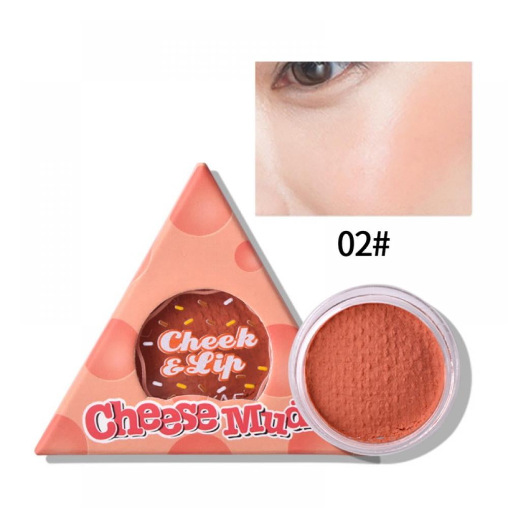 3 Colors Blush Palette Bright Shimmer Face Blush for All Skin Tones ...
