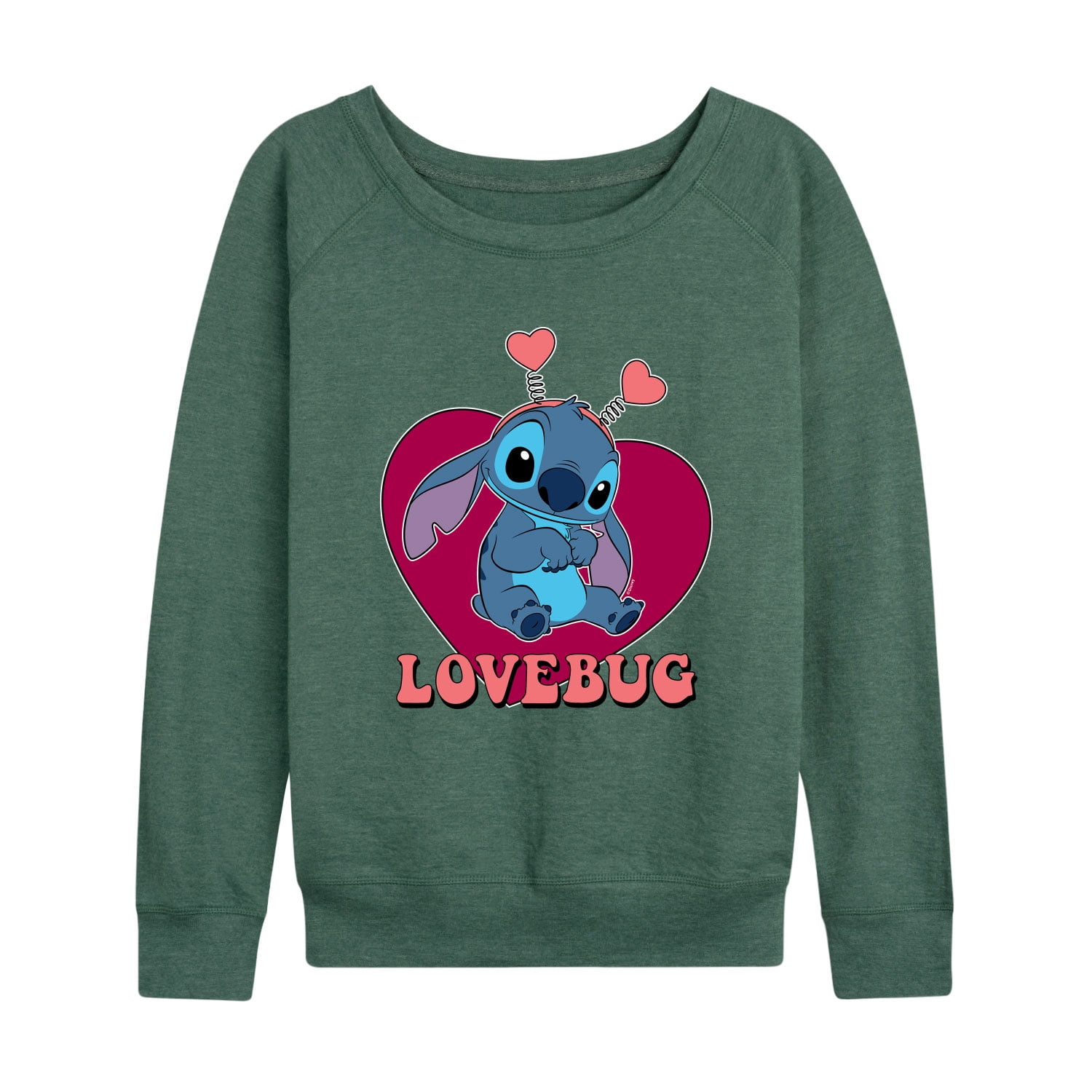 Lilo & Stitch - Lovebug Stitch - Women's Lightweight French Terry ...