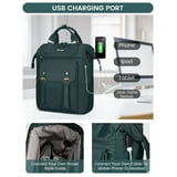 Lovevook Laptop Backpack for Women 15.6",Cute Work Travel Commuter ...