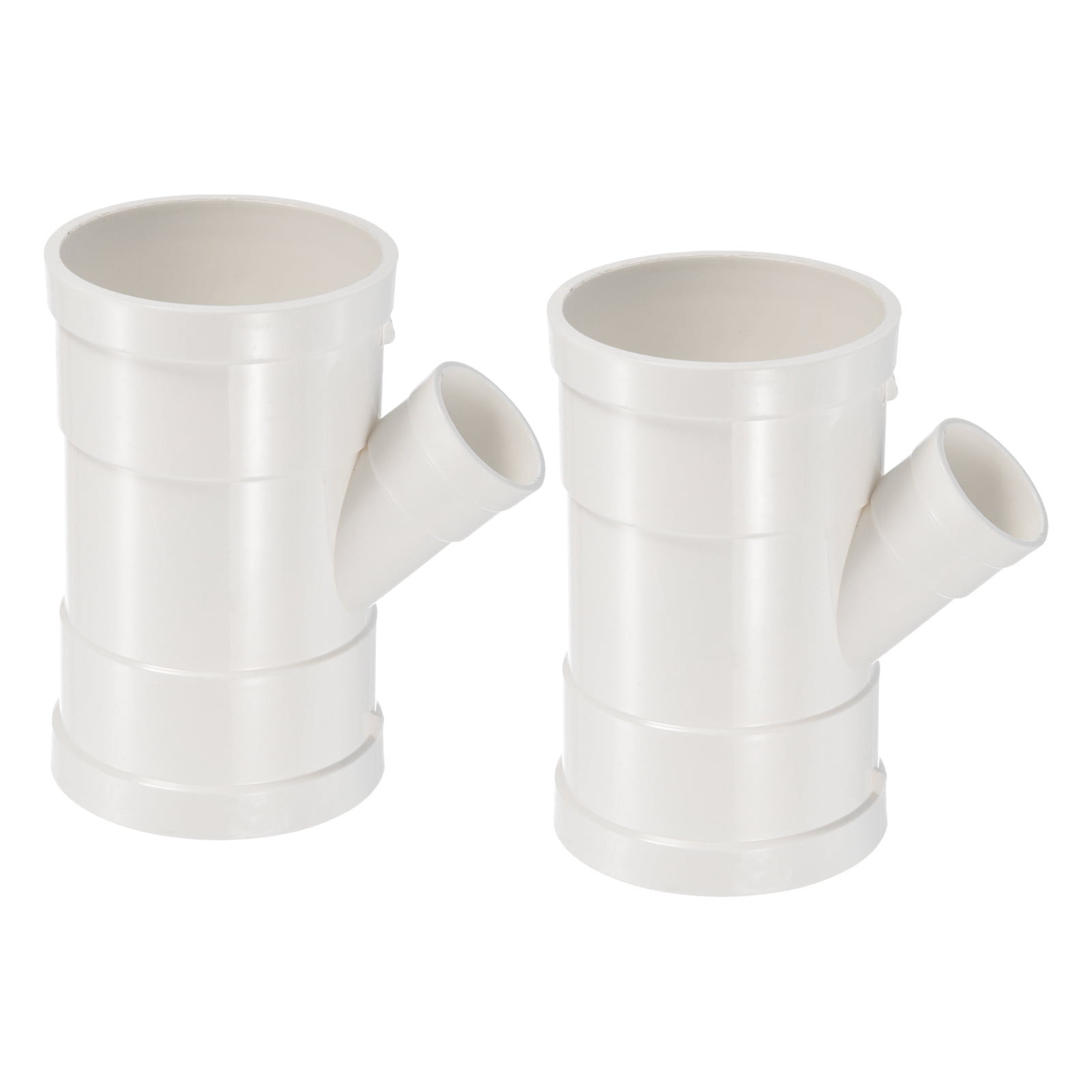 Uxcell Duct Hose Pipe Connectors 3 Ways Wye Pipe Splitters, 3'' to 1 1/ ...