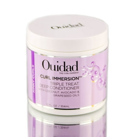12 oz , Ouidad Curl Immersion Triple Treat Deep Conditioner Hair, Pack ...