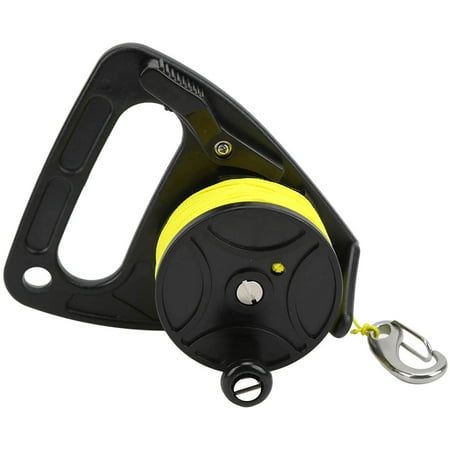 Scuba Diving Reel Rust Proof Diving Reel Spool Finger Line with Thumb Stopper for Snorkeling ...