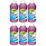 Crayola Washable Paint, Magenta, 16 oz., Set of 6 bottles - Walmart.com