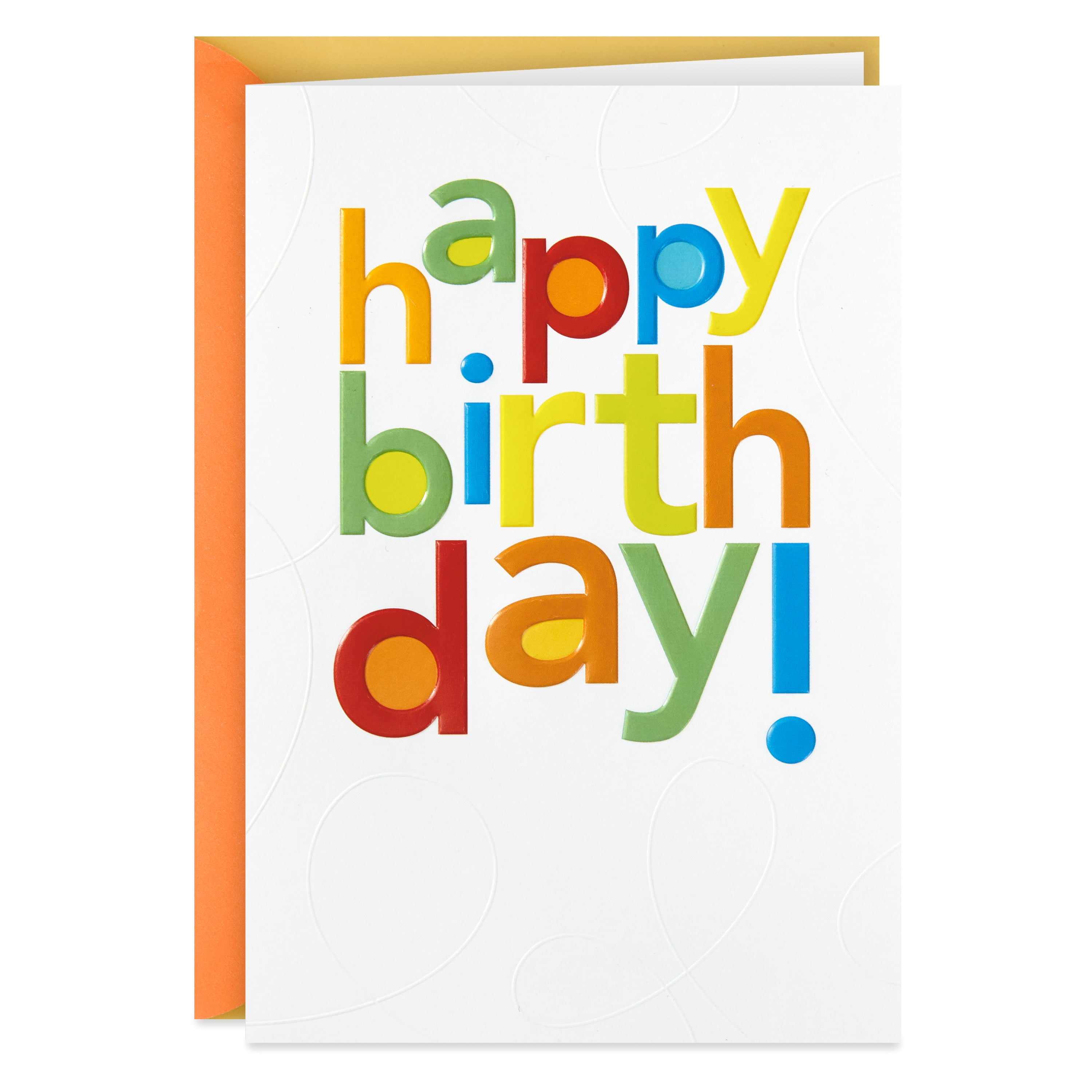 Hallmark Birthday Card Bright Wishes Walmart Walmart Hallmark Birthday Card Bright Wishes Walmart Walmart