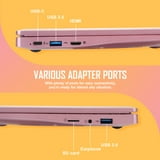 NBD 10 inch Mini Laptop, Windows 11, Intel Celeron Quad-Core, 8GB+128GB ...