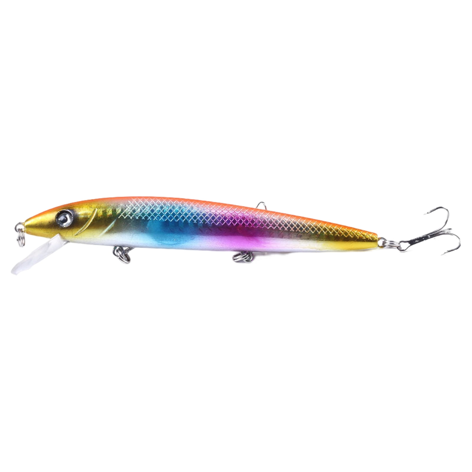 AURORA TRADE 12CM/13.8G Fishing Lure Simulated Sharp Hook Bright Color ...