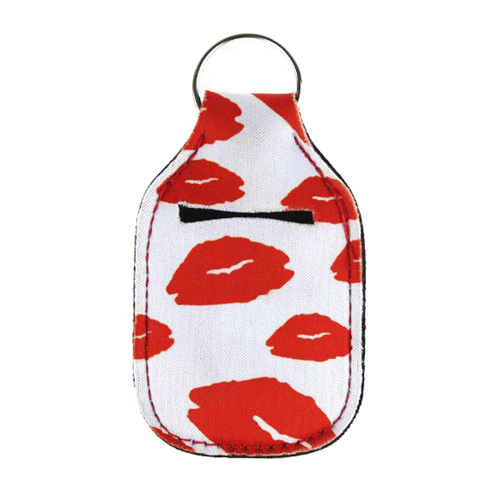 Keychain Holder, Small Travel Size Refillable Container Holder for Soap ...