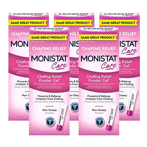 MONISTAT Chafing Relief Powder Gel 1.5 oz (Pack of 5) - Walmart.com