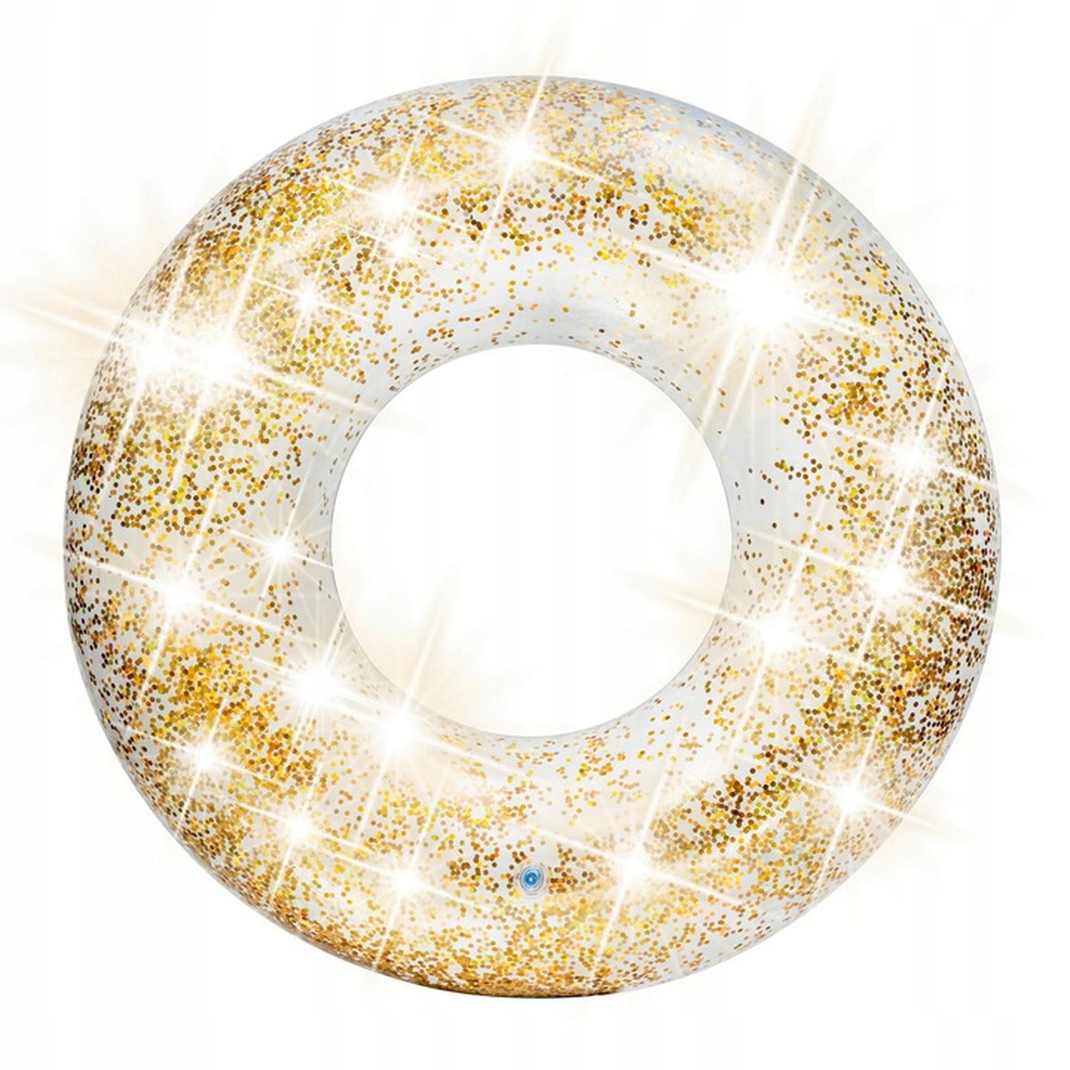 Dona Salvavidas Gliter Intex 56274 dorado 1.19 x .445 Intex 56274 ...