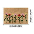 Front Door Mat, Entryway Carpet Mat, Anti-Slip Rubber Bottom, Easy ...