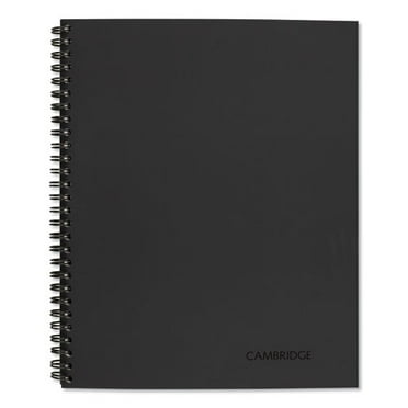 TRU RED Medium Soft Cover Project Planner Notebook Blk TR54989 ...