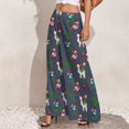 Palazzo Pants for Women, Comfy Womens Wide Leg Baggy Pants, Christmas ...