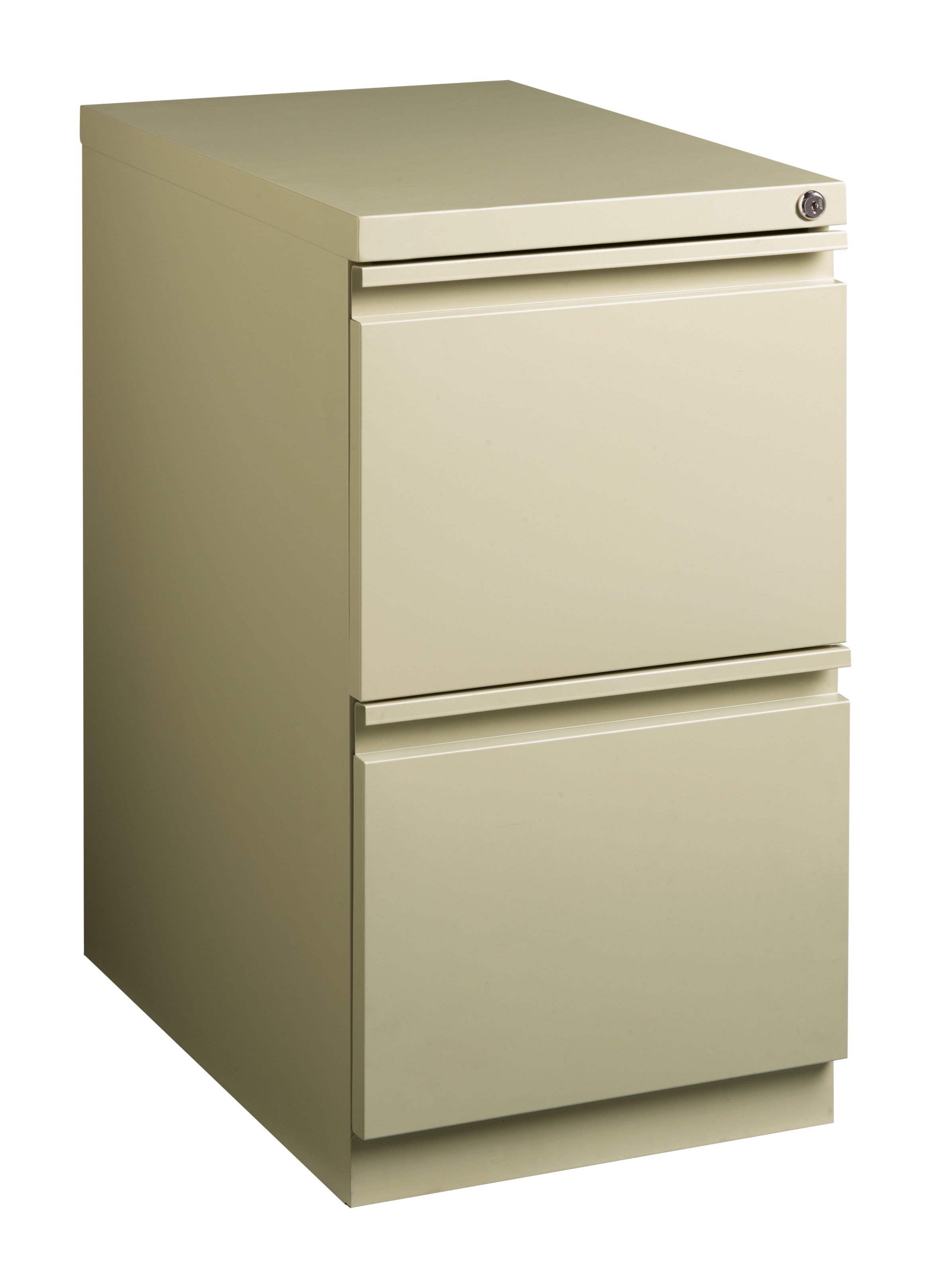Hirsh 23" Deep Mobile Pedestal File Cabinet 2 Drawer File-File, Letter ...