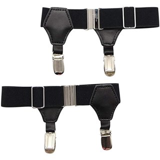 CTM Elastic Denim Adjustable Armband Sleeve Garter (Men) - Walmart.com