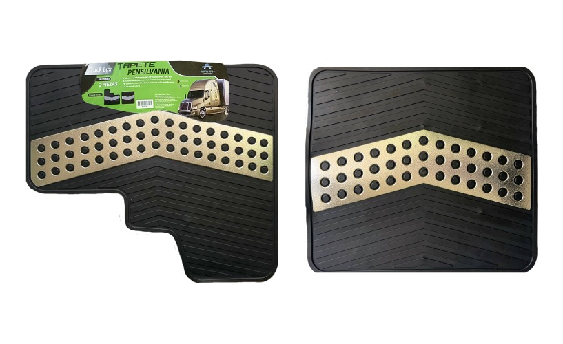 TAPETE PARA AUTOMOVIL CHICAGO NEGRO 4 PIEZAS | Walmart en línea