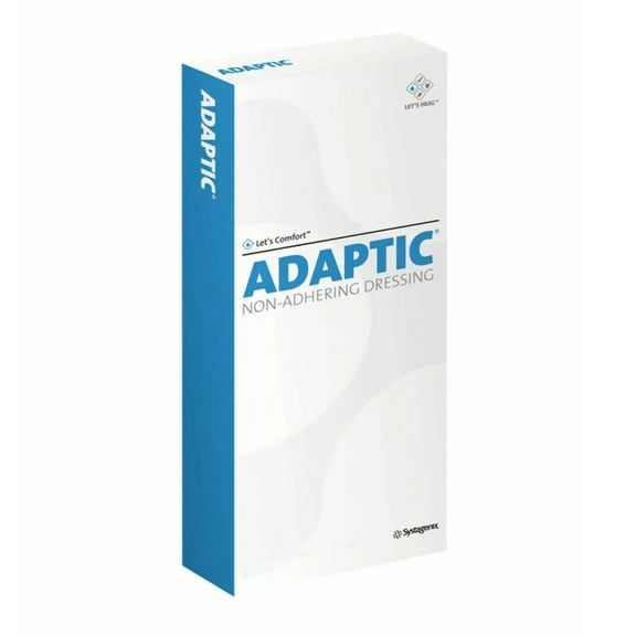 3M Adaptic Sterile Gauze Dressing, Oil Emulsion Impregnated, Non ...