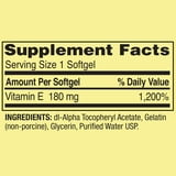 Spring Valley Vitamin E Dietary Supplement Softgels for Heart Health ...