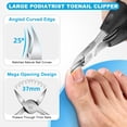 2026 Toenail Clippers for Thick Toenails for Seniors, Angled Head Large ...