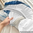 Cal.King Size Fitted Sheet Set - Blue Fish 3 Piece Bedding Sets 16 ...