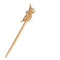 1 count Ancient Chinese Hair Sticks Chopsticks Wooden Retro Carved Long ...