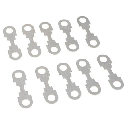 10 Pieces Car Flat Metal Fuse Strip for Car Fuse Car Flat VW Audi SEAT ...