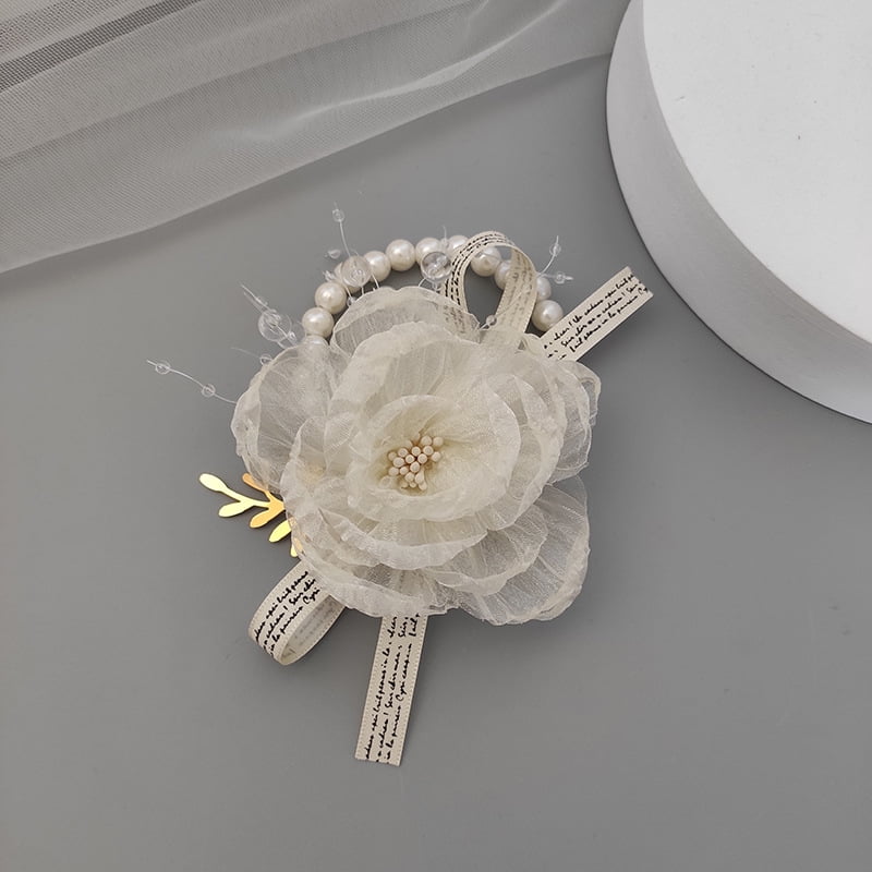 Wrist Corsage Bracelet Decorative Wrist Flower Bridal Wedding Wrist ...
